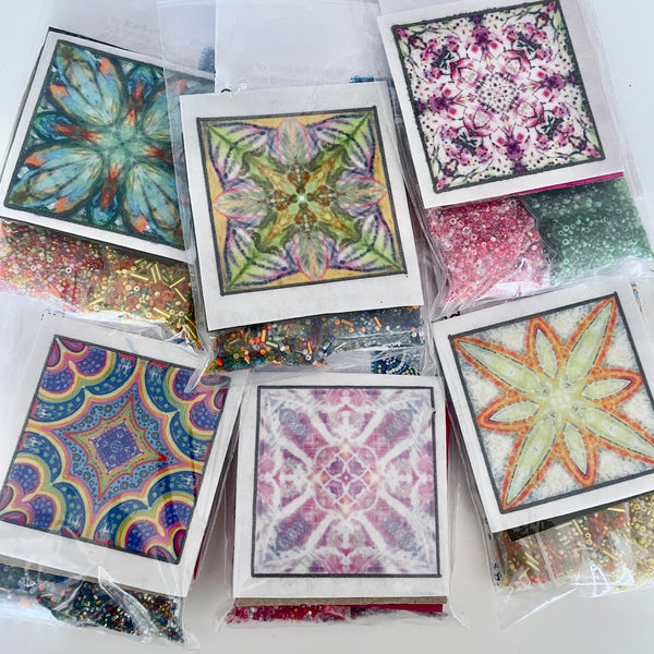 Abstract Bead Embroidery Class - Island Cove Beads & Gallery