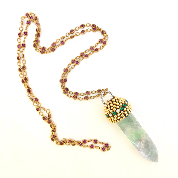Enchanted Crystal Pendant Class - Island Cove Beads & Gallery